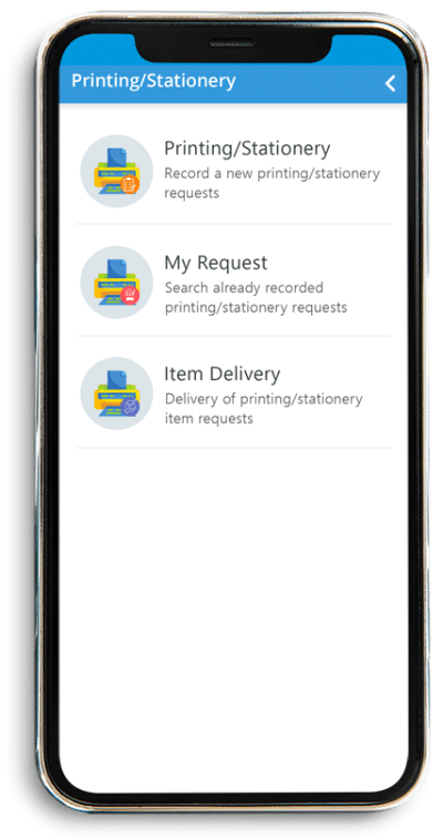 Printing and Stationery Management System | eFACiLiTY®